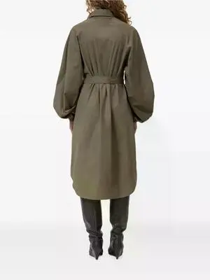 Closed Belted Midi Dress
