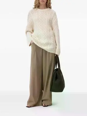 Closed Cable-knit Sweater