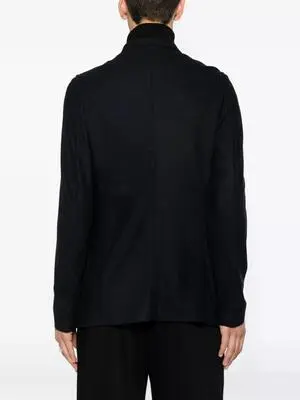 Emporio Armani Buttoned Wool Jacket