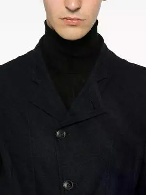 Emporio Armani Buttoned Wool Jacket
