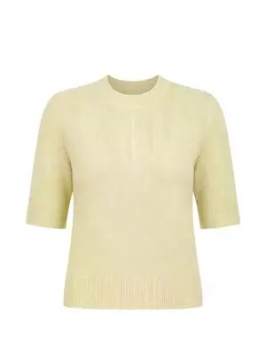 Le Kasha Chypre Short-sleeve Cashmere T-shirt
