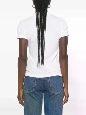 Vince Short-sleeve Mock Neck T-shirt