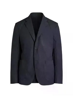 Comme Des Garçons Notched-lapel Patch-pocket Blazer - Blue
