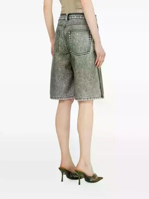 DIESEL® Bermuda Shorts In Synthetic Leather