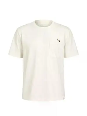 REVOLUTION NOW Pocket T-shirt - Neutrals