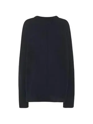 THE ROW Sibem Wool Sweater - Black