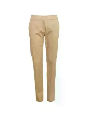 Max Mara Flared Cotton Trousers - Neutrals