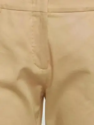 Max Mara Flared Cotton Trousers