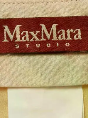 Max Mara Flared Cotton Trousers