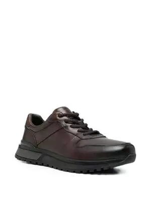 SERGIO MORETTI FIRENZE Leather Lace-up Sneakers