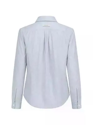 WE-AR4 Crinkled-effect Button-down Shirt