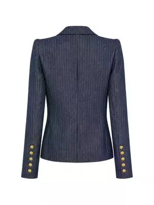 L'Agence Solar Double-breasted Blazer