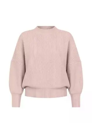 SA SU PHI Batwing Ribbed-knit Sweater - Pink