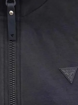 Guess Logo Tape Zip-up Sweatshirt