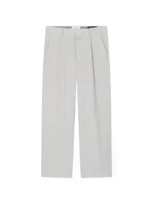 Closed Pleated Trousers - Grey