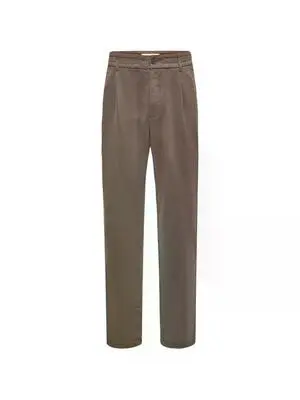 DRYKORN Chasy Cotton Trousers - Brown