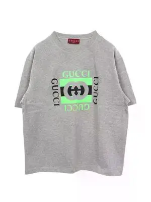 Gucci Interlocking G Logo Cotton T-shirt