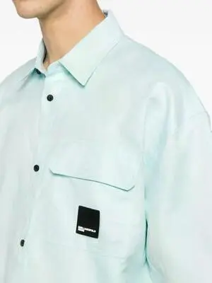 Karl Lagerfeld Logo-patch Short-sleeve Shirt