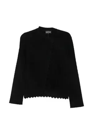 Emporio Armani Textured Jacket - Black