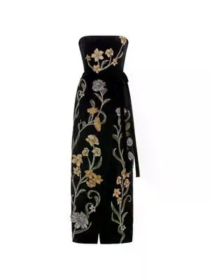 Agua Bendita Cinefila Laguna Maxi Dress - Black