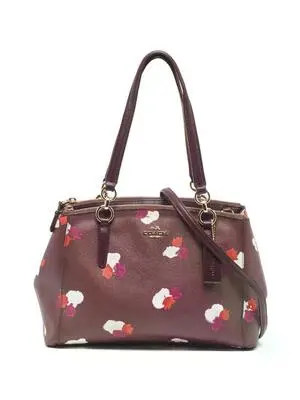 COACH Small Christie Carryall Tote Bag - Red