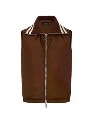 Dsquared2 Hybrid Studded Cropped Vest