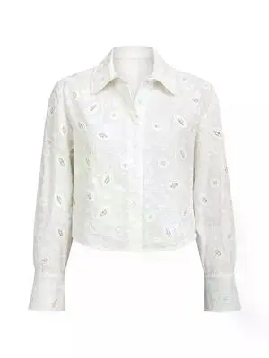 Simkhai Farlowe Broderie Anglaise Shirt