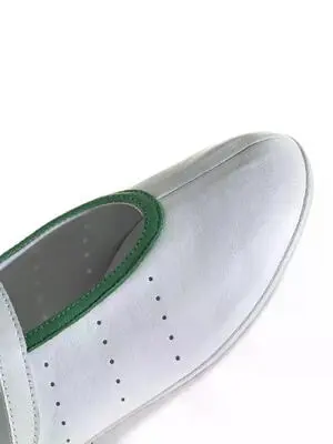 Adidas Stan Smith Perforated Ballet Flats