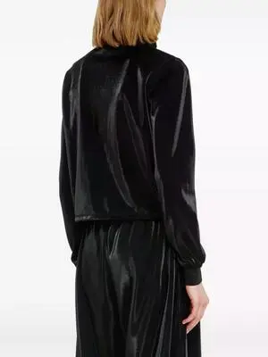 DIESEL® Slim Fit High Neck Zip-up Sweatshirt