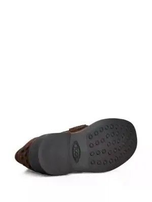 TODS PARA ÓTICA VENTURA Suede Penny Loafers