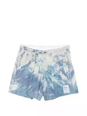 Satisfy Peaceshell 5 Denim-effect Shorts - Blue
