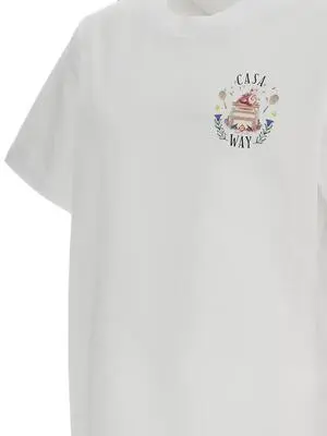 Casablanca Classic Logo-print Short-sleeved T-shirt