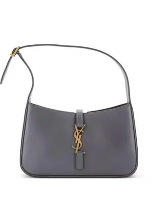 Saint Laurent Le 5 À 7 Small Hobo Bag - Grey