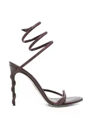 Rene Caovilla Margot Crystal Embellished Sandals