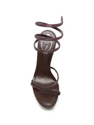 Rene Caovilla Margot Crystal Embellished Sandals