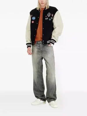 DIESEL® L-arry Patch Leather Jacket