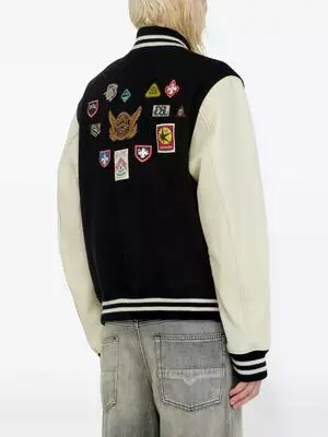 DIESEL® L-arry Patch Leather Jacket