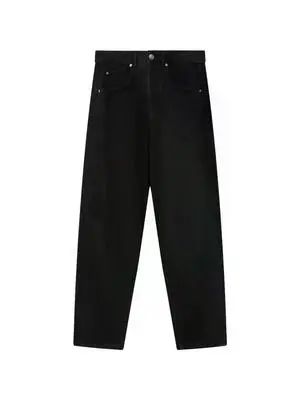 Isabel Marant Étoile Oriane Cotton Pants - Black