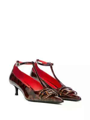 DIESEL® D-venus Kittie T-bar Pumps - Brown