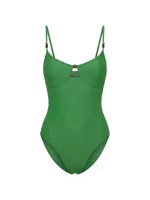 NICHOLAS Pamela One-piece Suit Leaf - Green