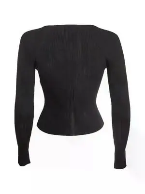 Zimmermann Giuliana Sweetheart Neck Sweater