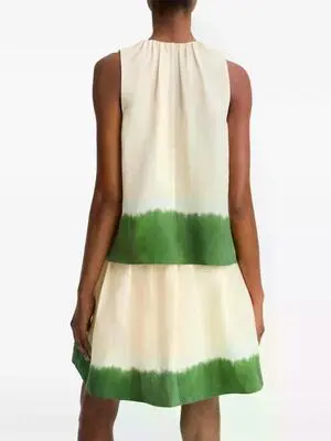 Vince Sleeveless Dip-dye Top