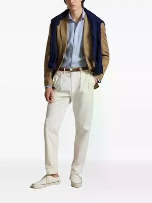 Polo Ralph Lauren Embroidered Pocket Linen Shirt