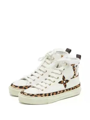 LOUIS VUITTON Stellar Leopard Print Sneakers
