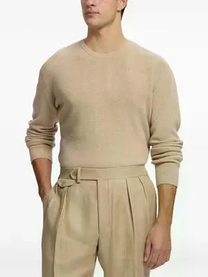 Ralph Lauren Purple Label Ribbed Cashmere Sweater
