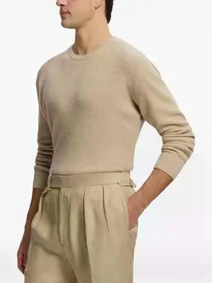 Ralph Lauren Purple Label Ribbed Cashmere Sweater