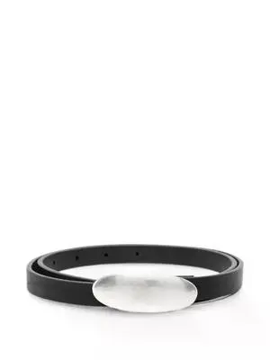 WON HUNDRED Kansas Oval-buckle Belt - Black