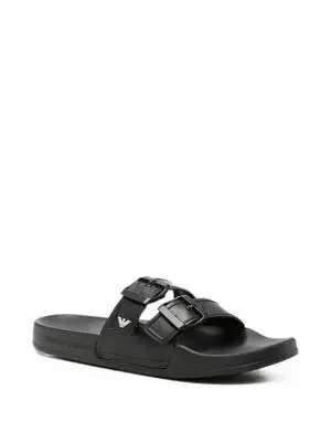 Emporio Armani Buckle-fastening Slides