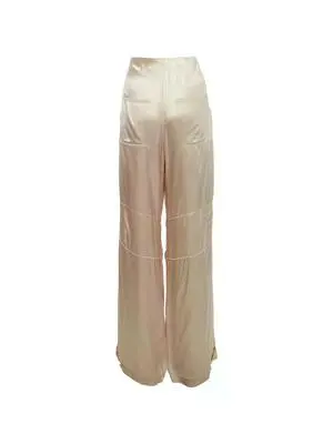 Fendi Satin Buckle Detail Cargo Pants