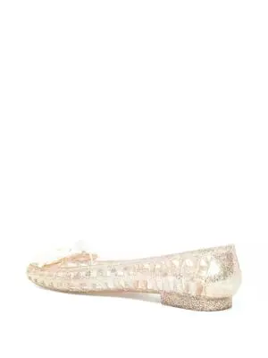 HEAVENLY JELLY Embellished Flat Pumps